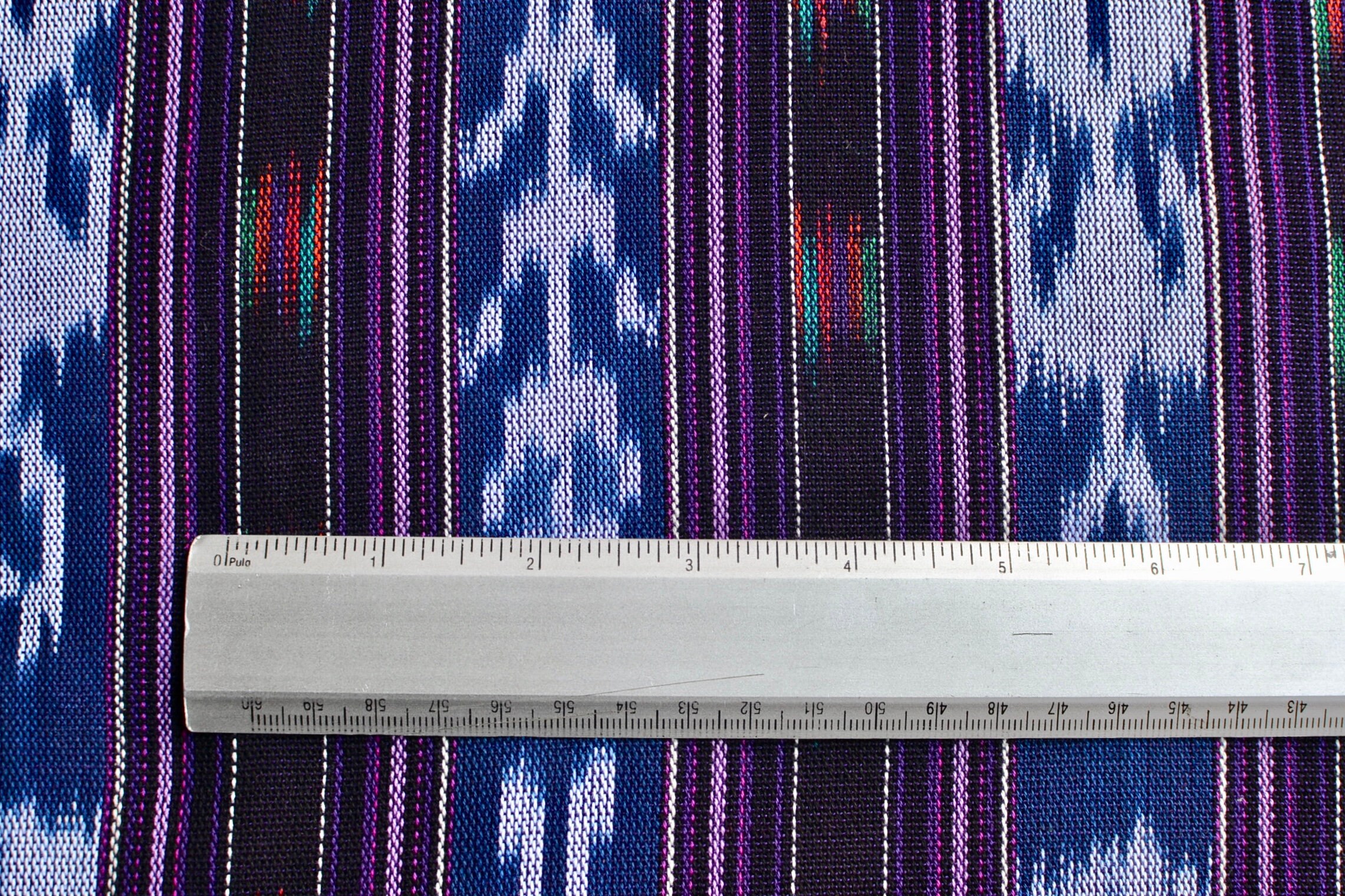 Guatemalan Fabric 80 Purple Ikat Fabric Fabric by Yard | Etsy