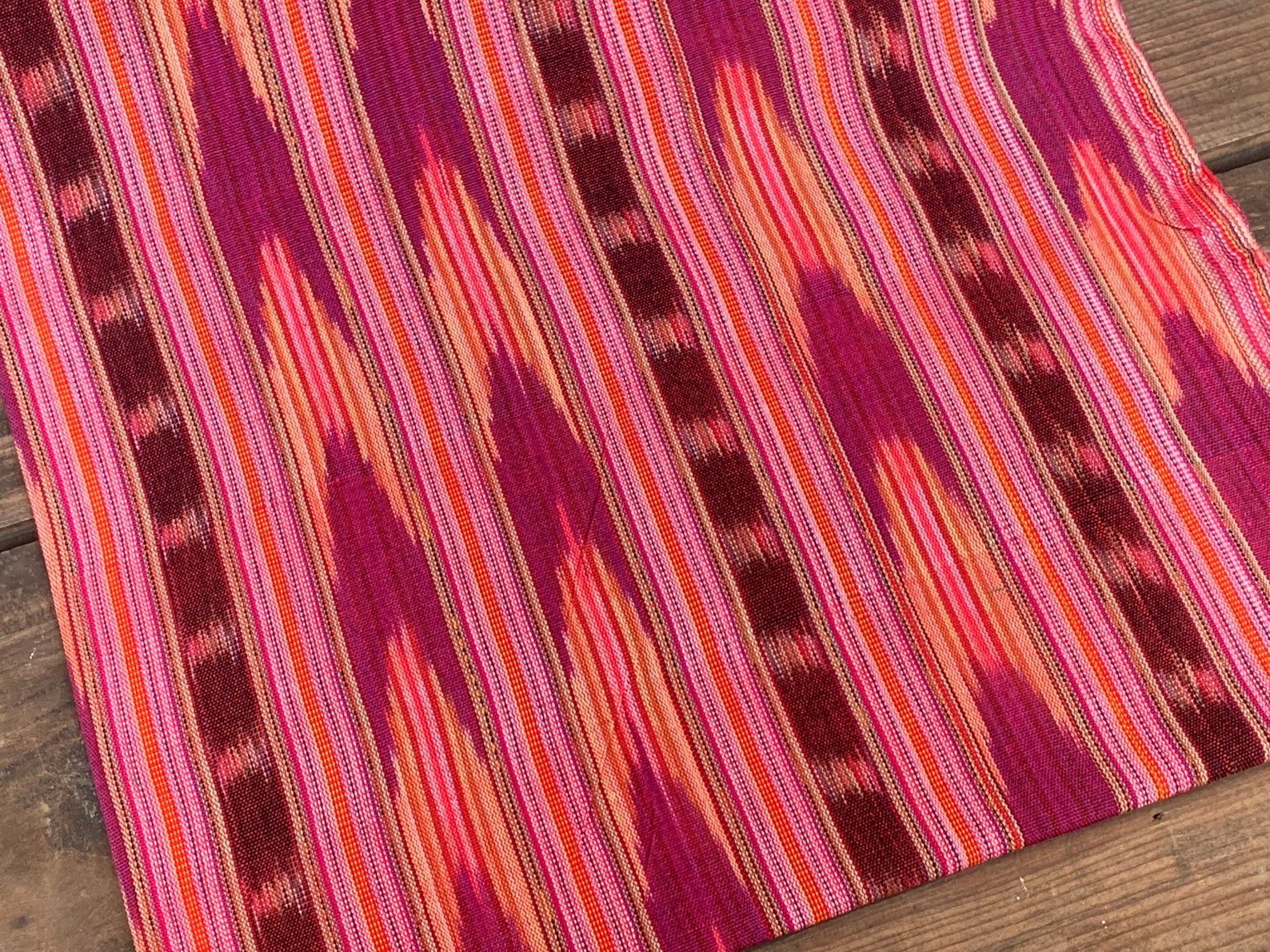 Mayan Ethnic 70 Guatemalan Fabric Handmane Ikat Fabric Fabric by Yard 1 ...