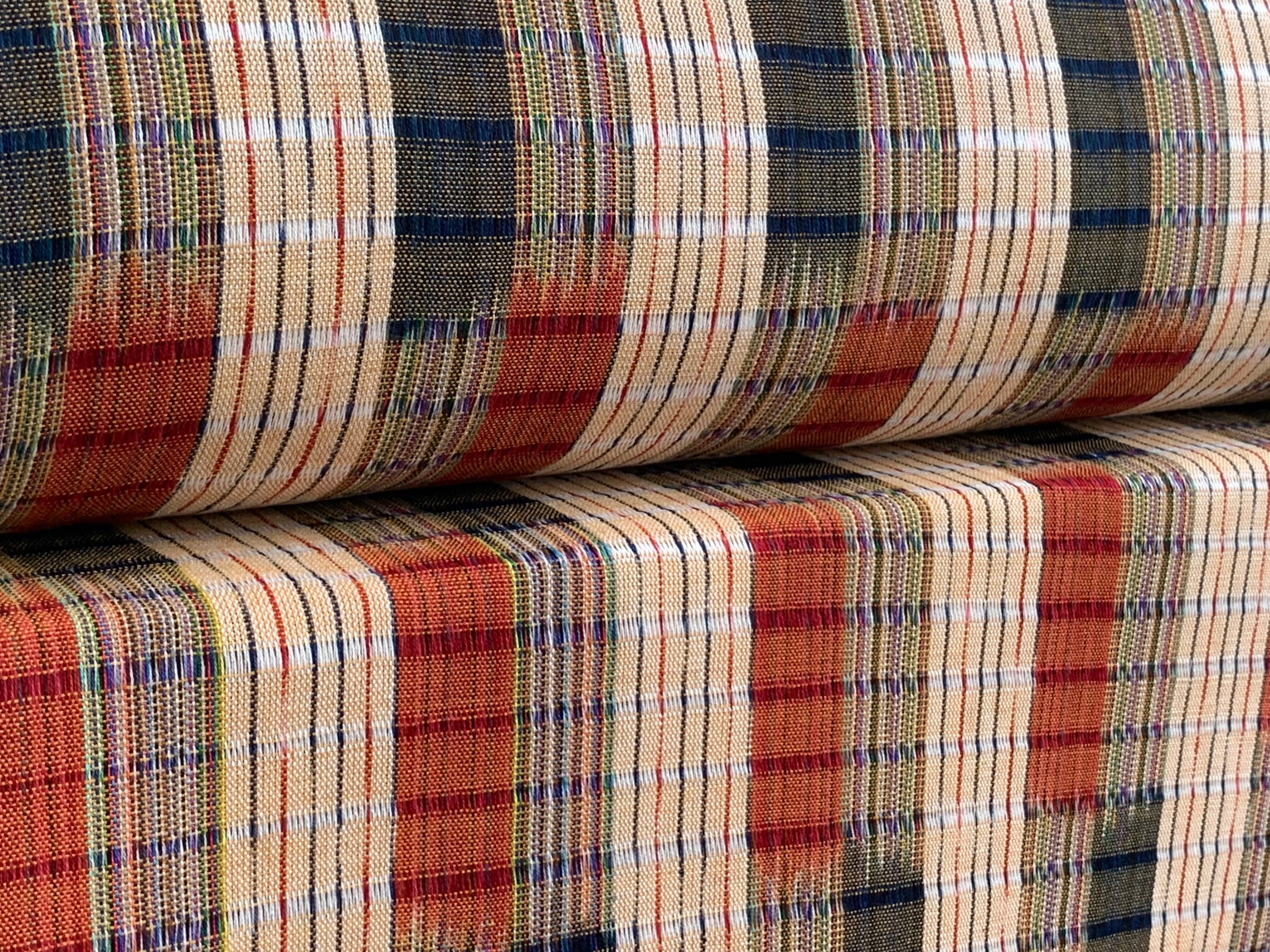 Beige Multicolor Ikat 195 Handwoven Fabric Cotton Pure | Etsy