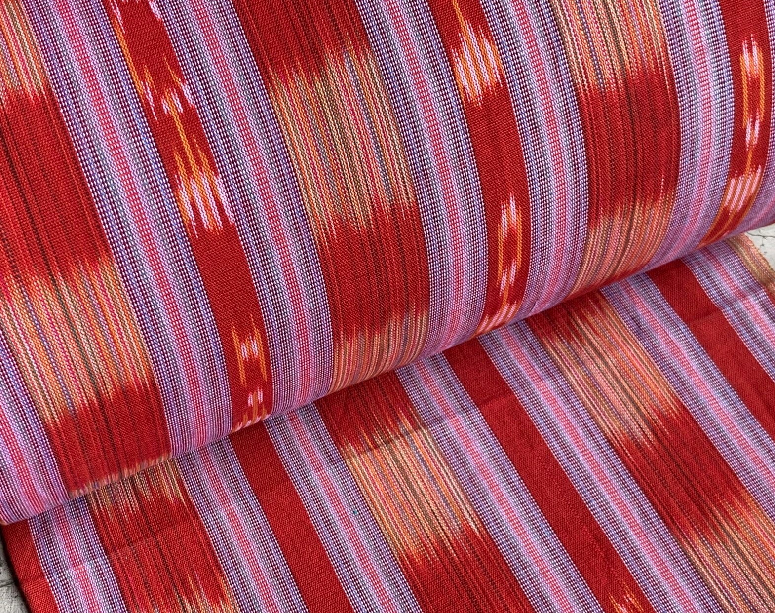 Ikat Fabric 62 Ethnic Fabric from Guatemala Cotton | Etsy