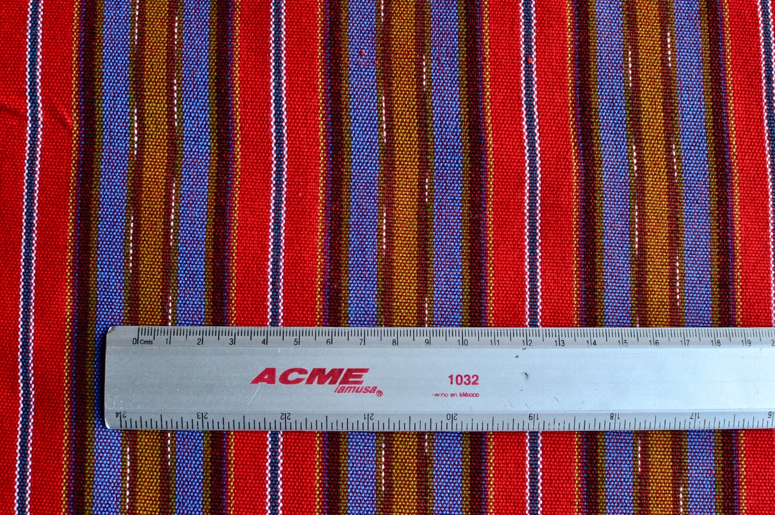 Striped Fabric 76 Tribal Fabric South American Fabric | Etsy