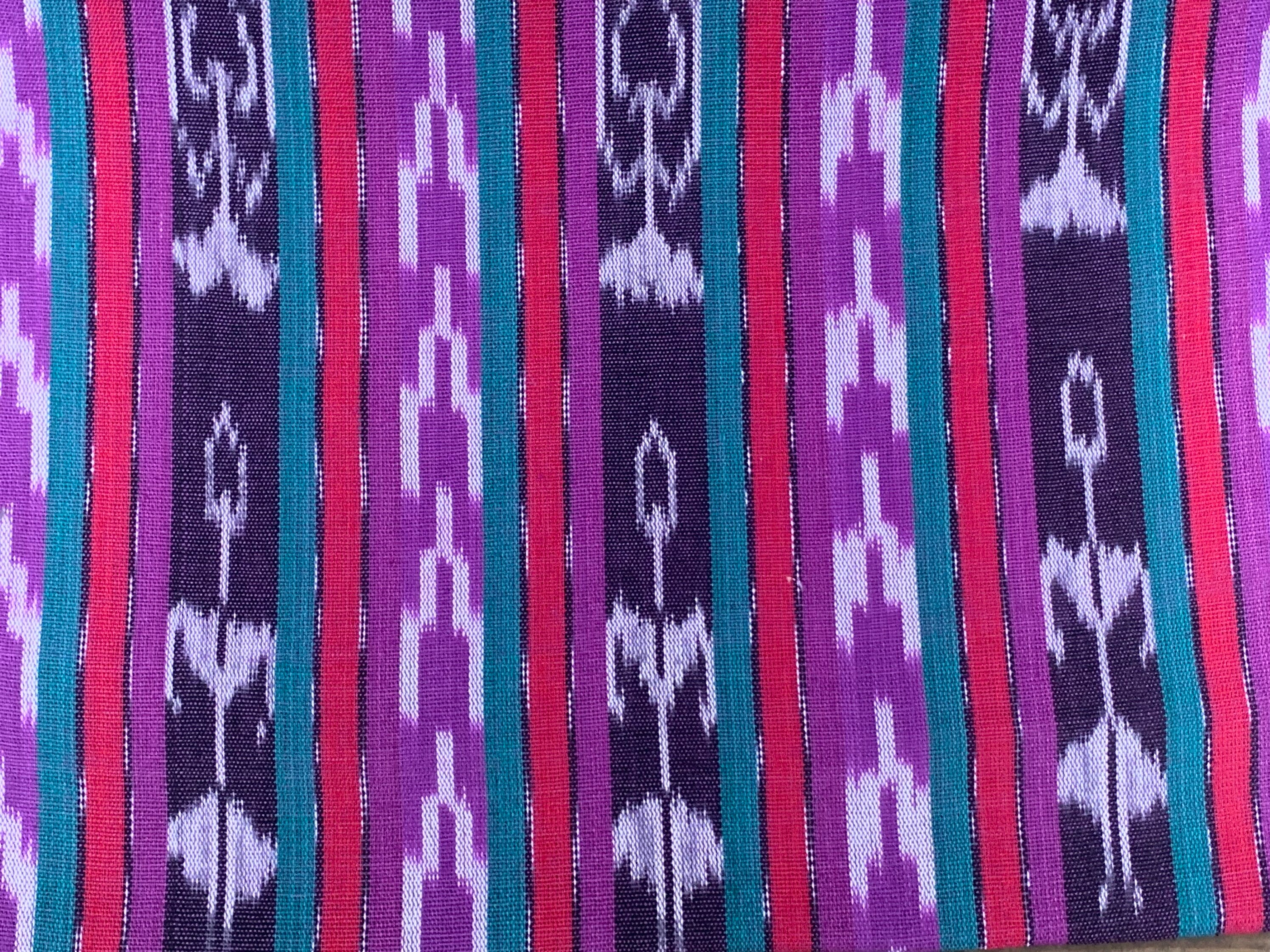 NEW Pink and Purple Ikat Fabric 181 Ethnic Fabric from | Etsy