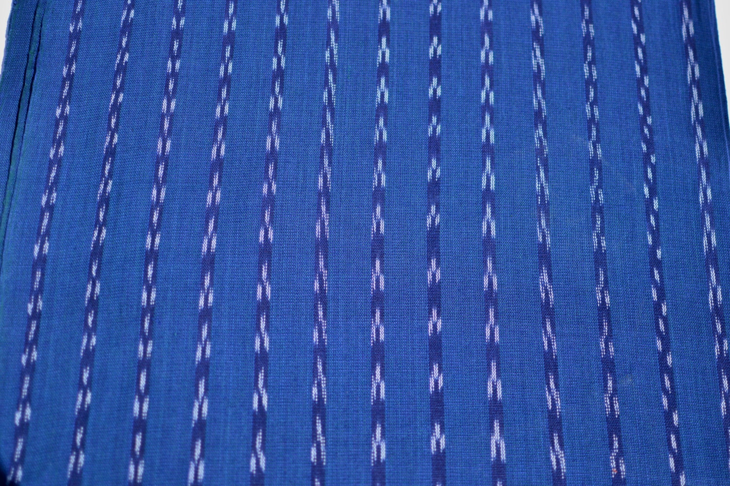 Blue Handmade Fabric 35 from Guatemala 100% Cotton Sold | Etsy