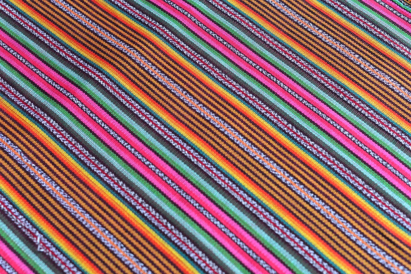 Mayan Stripes 120 Handmade Fabric From Guatemala 100% - Etsy