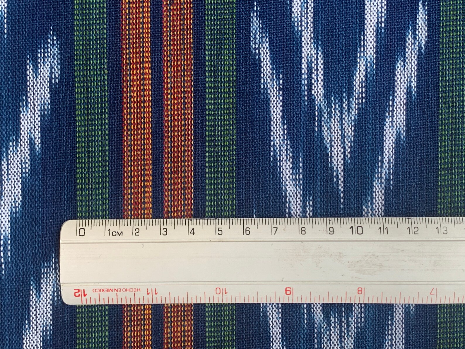 Guatemalan Fabric 144 Blue Ikat Fabric Fabric by Yard - Etsy