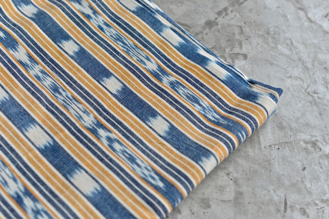 Stripe Fabric 4 Ethnic Fabric Ikat Fabric Cotton | Etsy