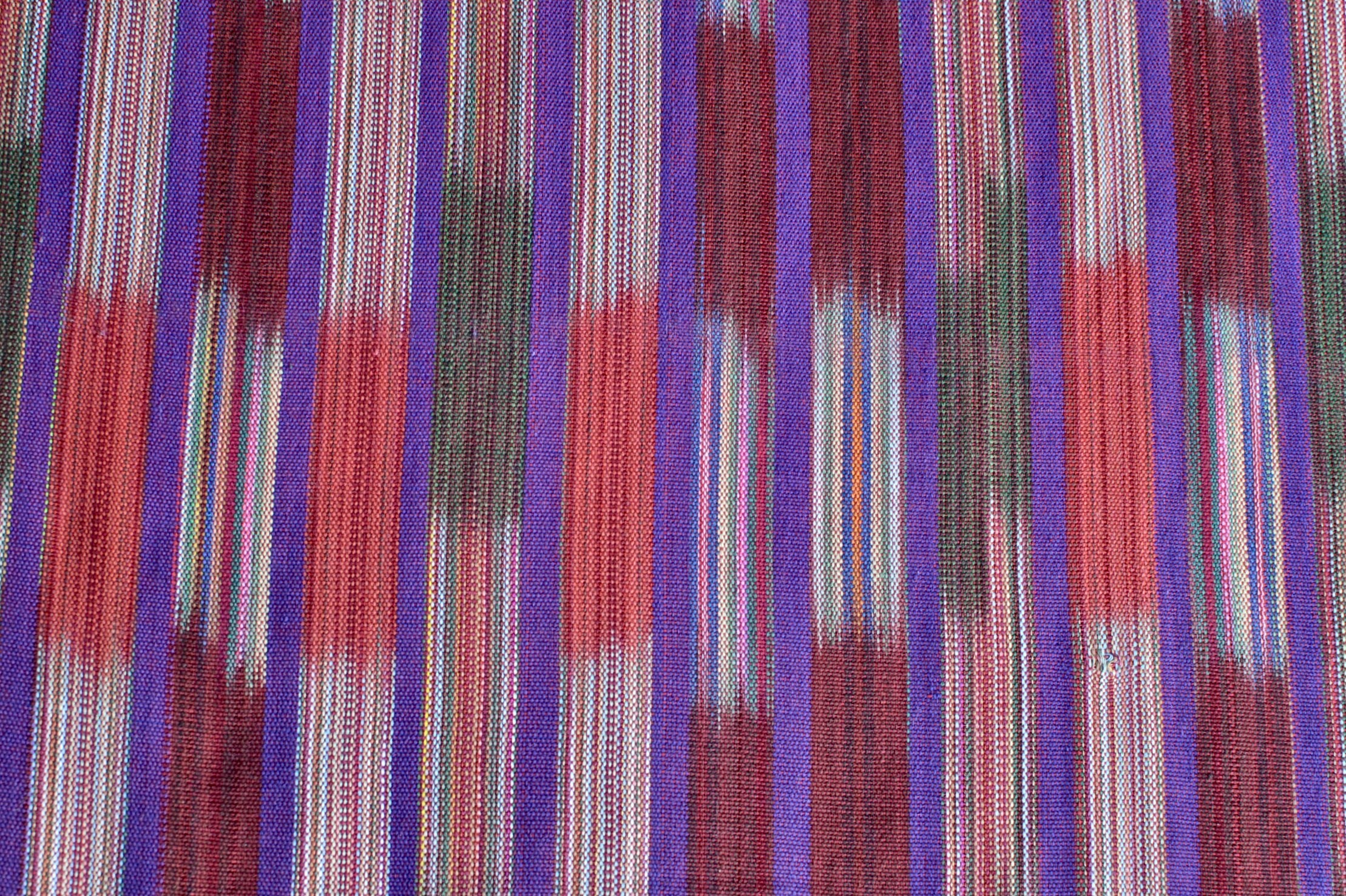 Guatemalan Fabric 82 Red tones Ikat Fabric Fabric by | Etsy