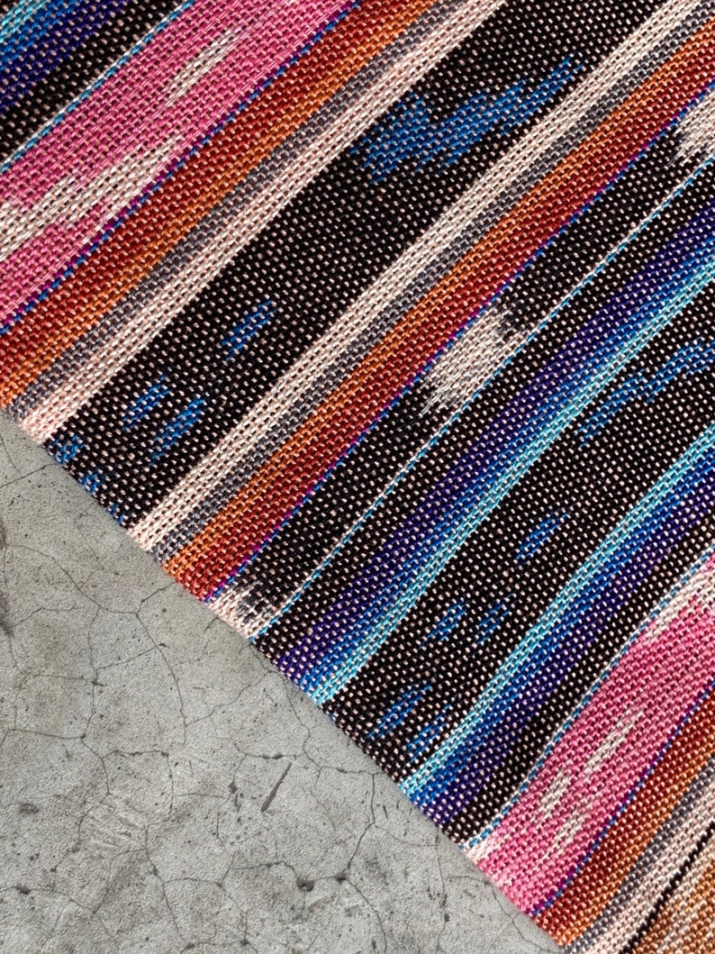 Striped Fabric 77 Tribal Fabric South American Fabric - Etsy