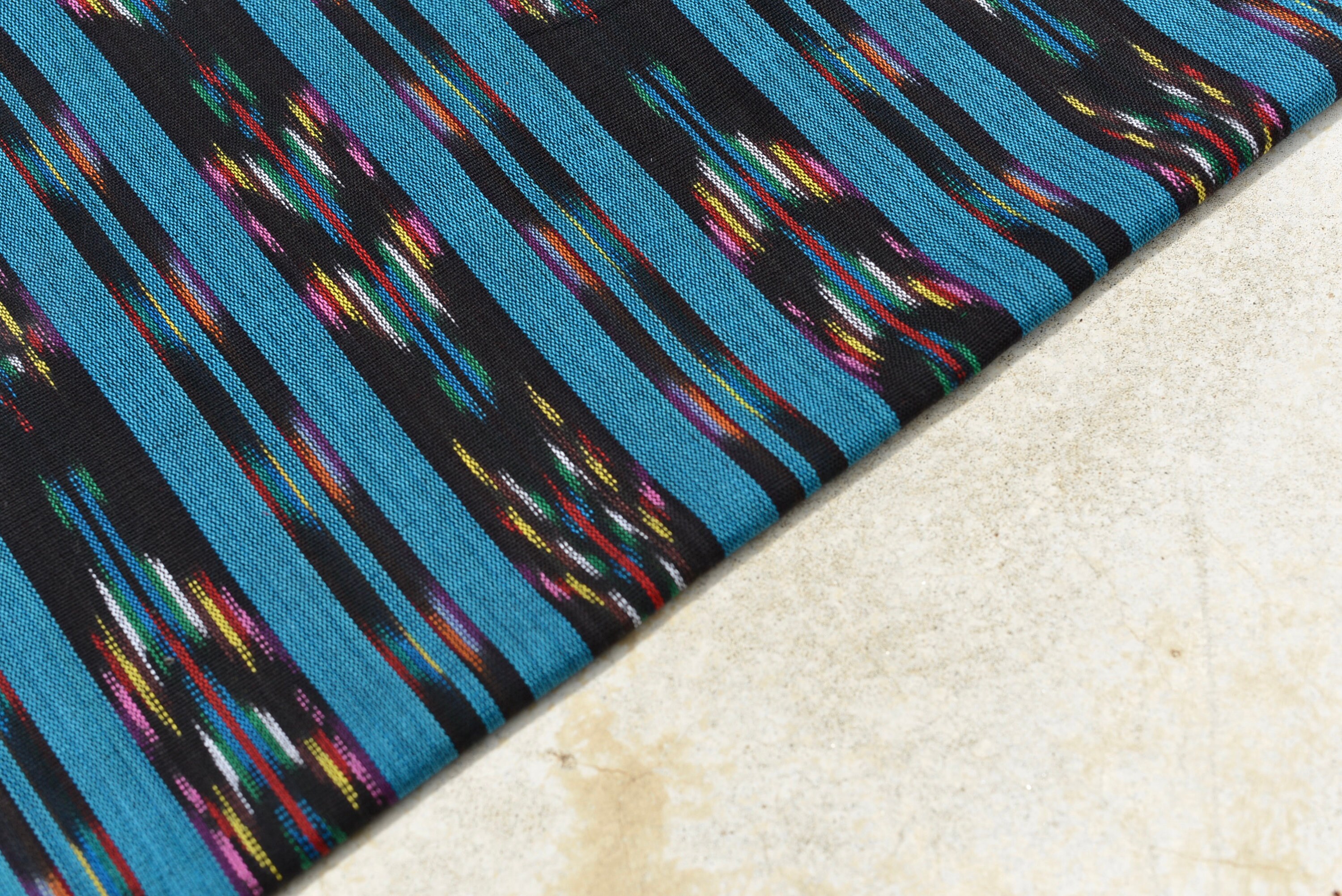 NEW Ikat Handmade Fabric 147 from Guatemala 100% Cotton | Etsy