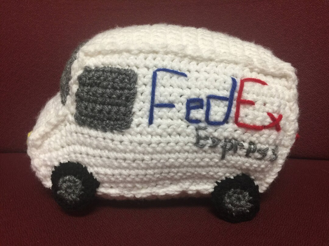 Fedex Truck Delivery Man Gift Giant Fedex Truck Kids Toys - Etsy
