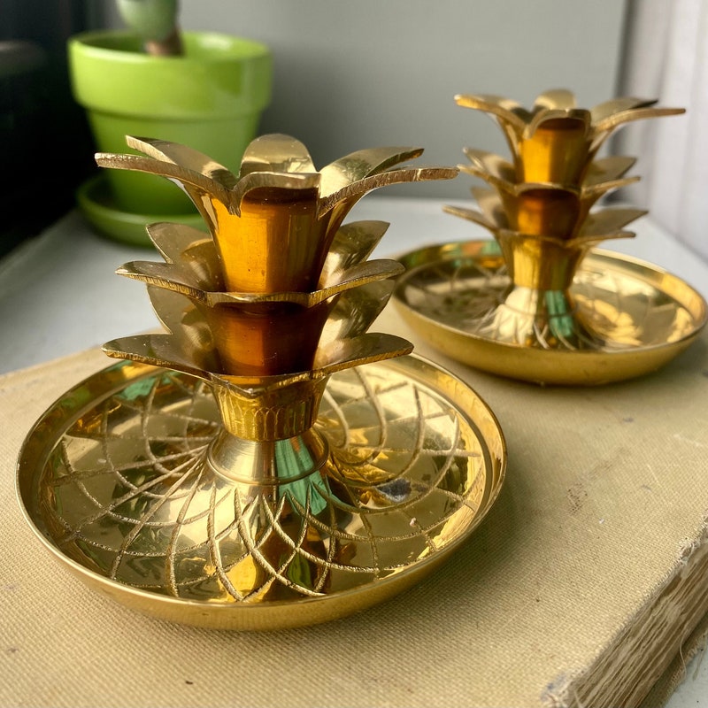 Brass Pineapple - Etsy