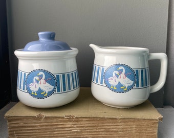 Country Geese Bowl - Etsy