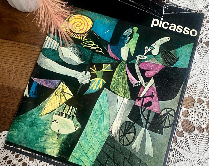 Vintage 1968 Hardcover Picasso Art Book, Picasso Coffee Table Book ...