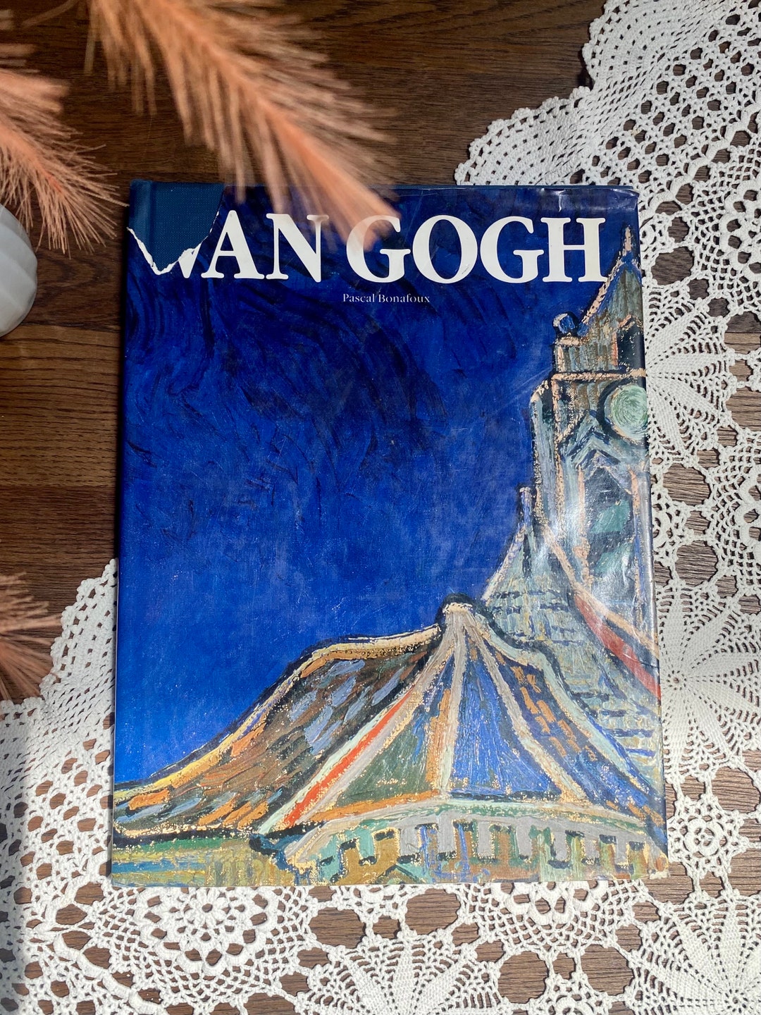 Vintage van Gogh Art Book by Pascal Bonafoux, Vincent Van Gogh Artworks ...