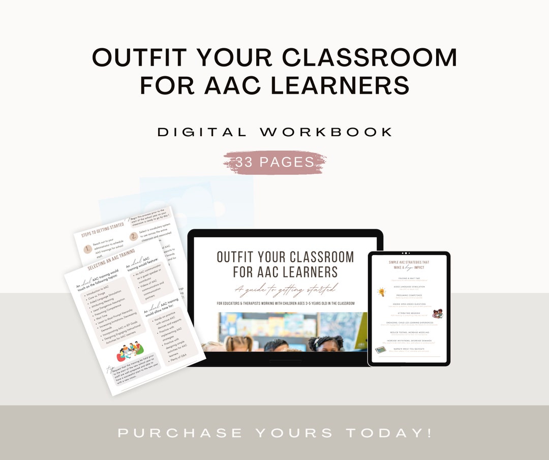Outfit Your Classroom for AAC Learners: Digital Workbook - AAC ...