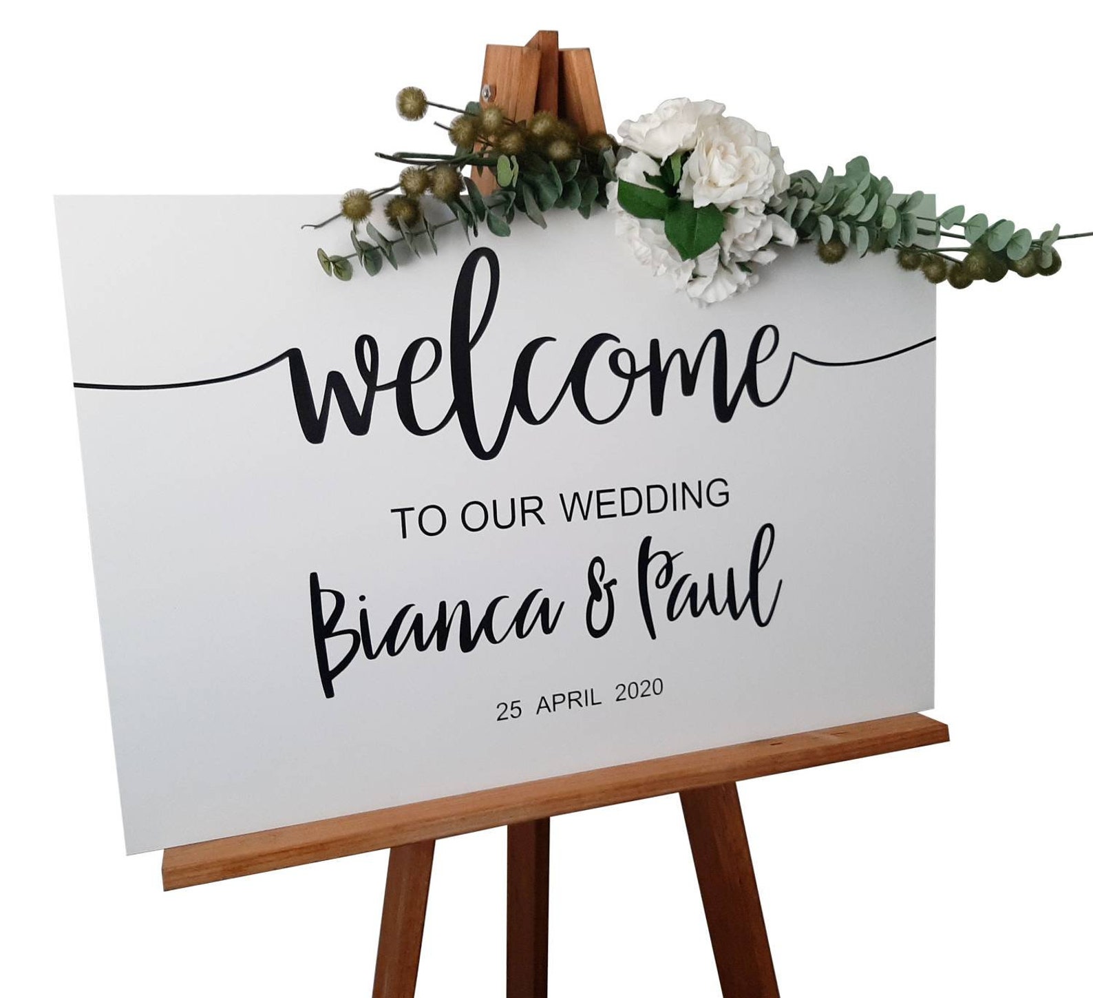 ENTRANCE WEDDING EVENT Sign Ceremony Welcome Rustic Wedding - Etsy