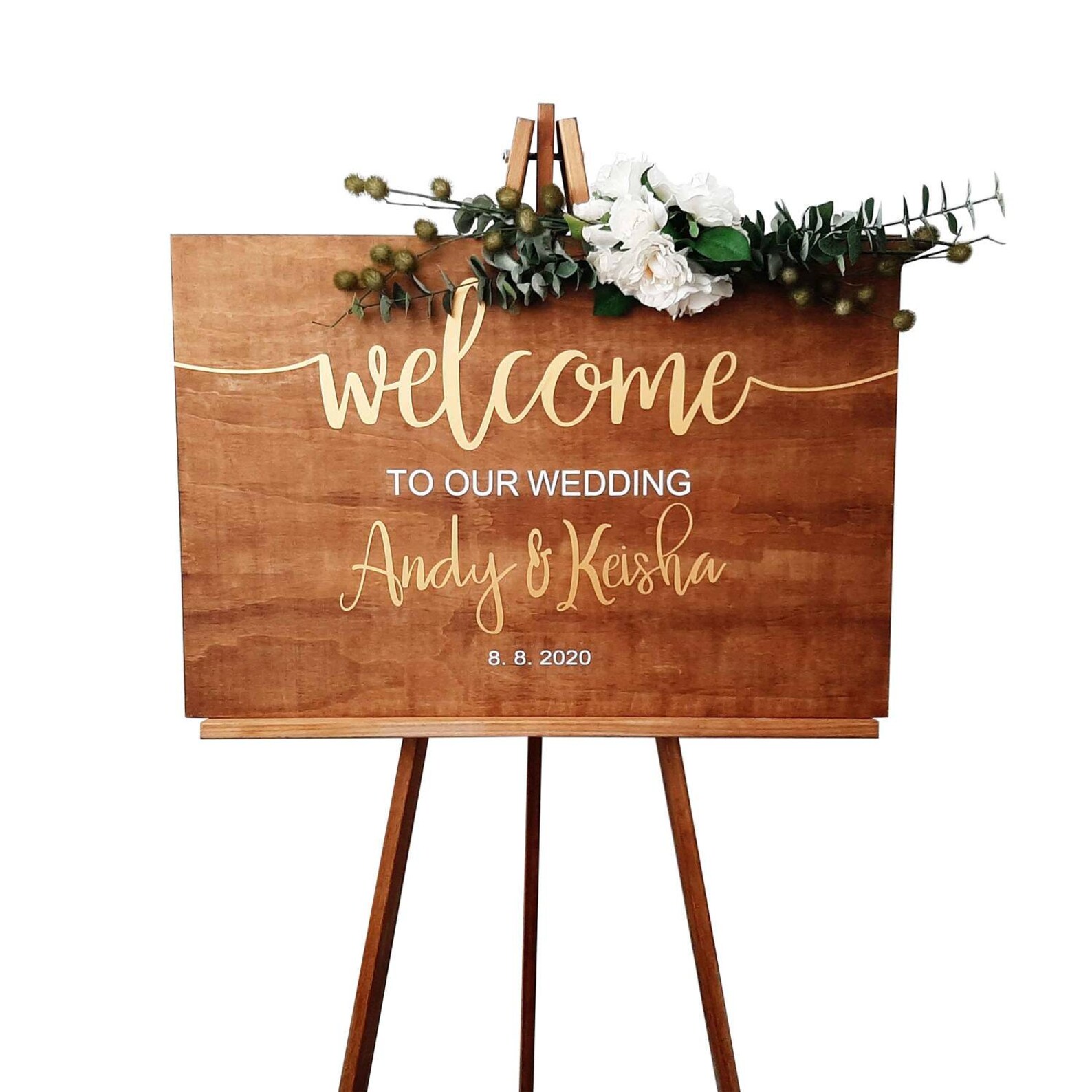 WEDDING WELCOME SIGN Welcome Sign Wedding Signage Wood | Etsy Australia