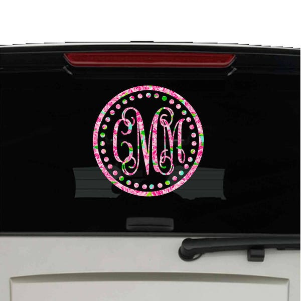 Preppy Car Decal - Etsy