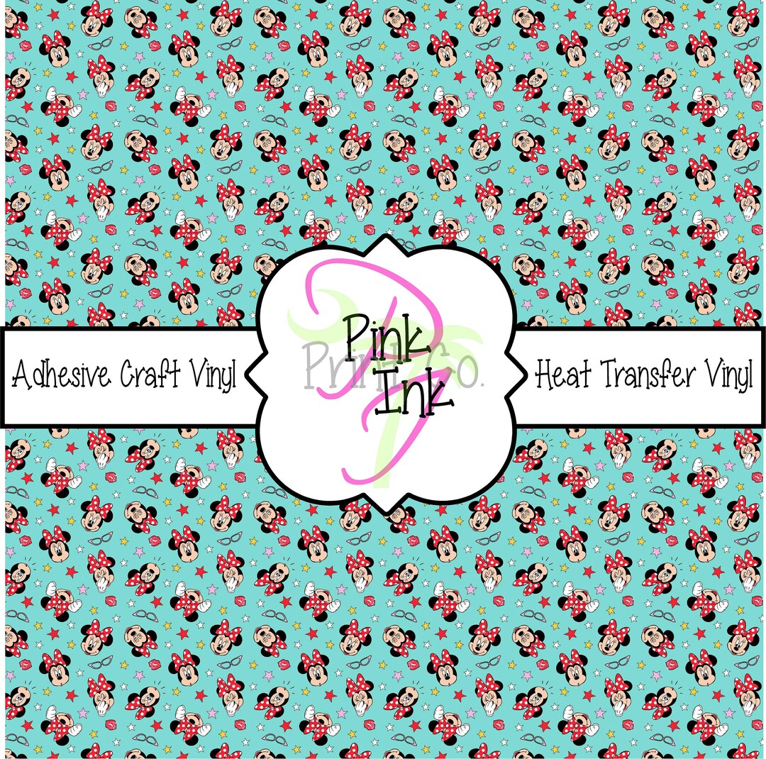 Character Printed Vinyl/printed Htv/patterned Htv/patterned Vinyl ...