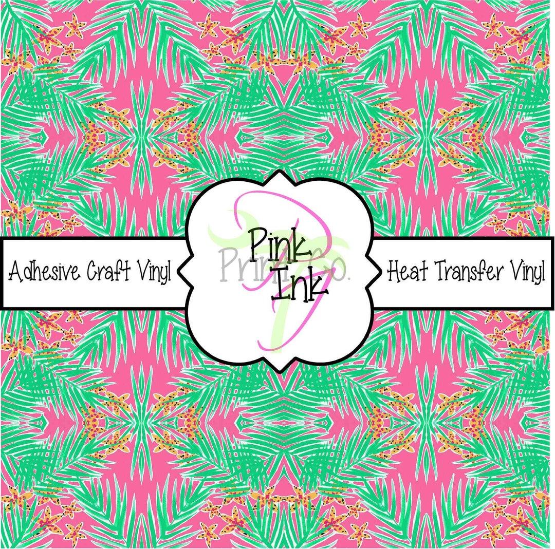 Patterned Craft Vinyl, Printed Vinyl and Heat Transfer Vinyl Pattern ...
