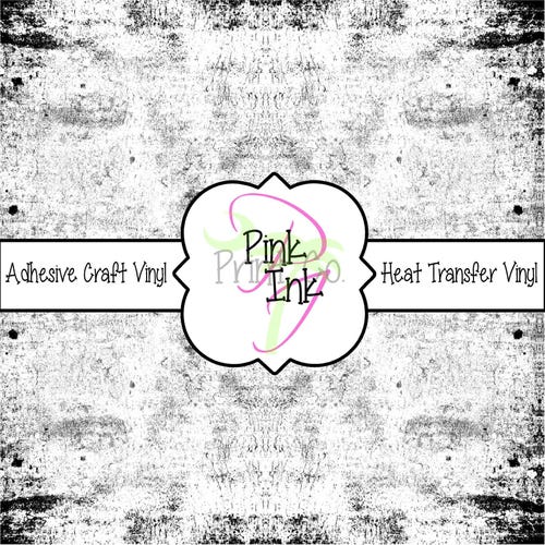 Black White Distress Vinyl/printed Heat Transfer - Etsy