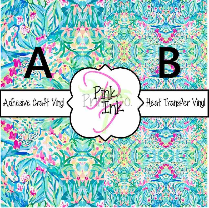 Patterned HTV/Patterned Vinyl/Printed HTV/Printed Heat | Etsy