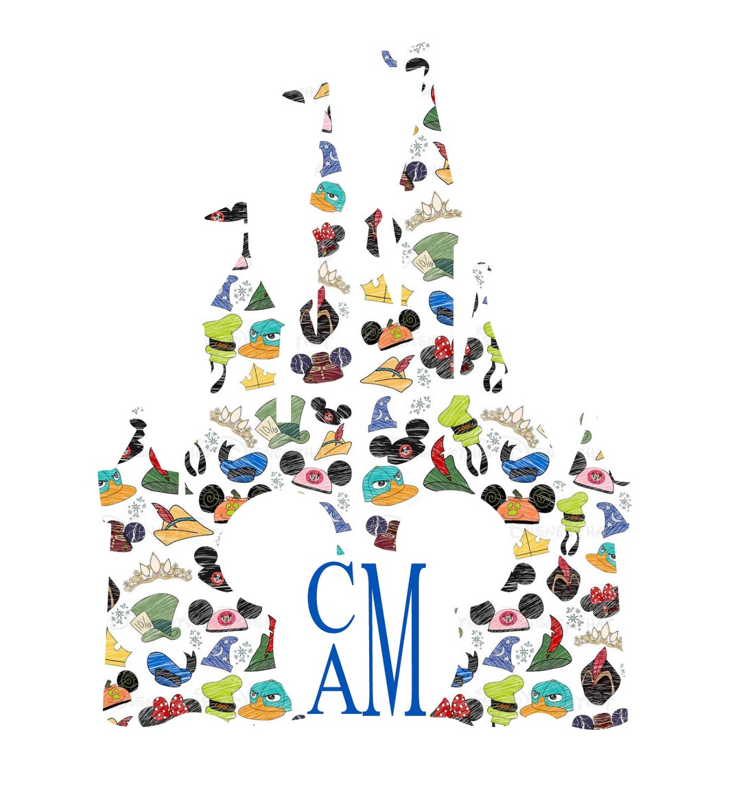 Character Decal/character Heat Transfer Decal/patterned Character Decal ...