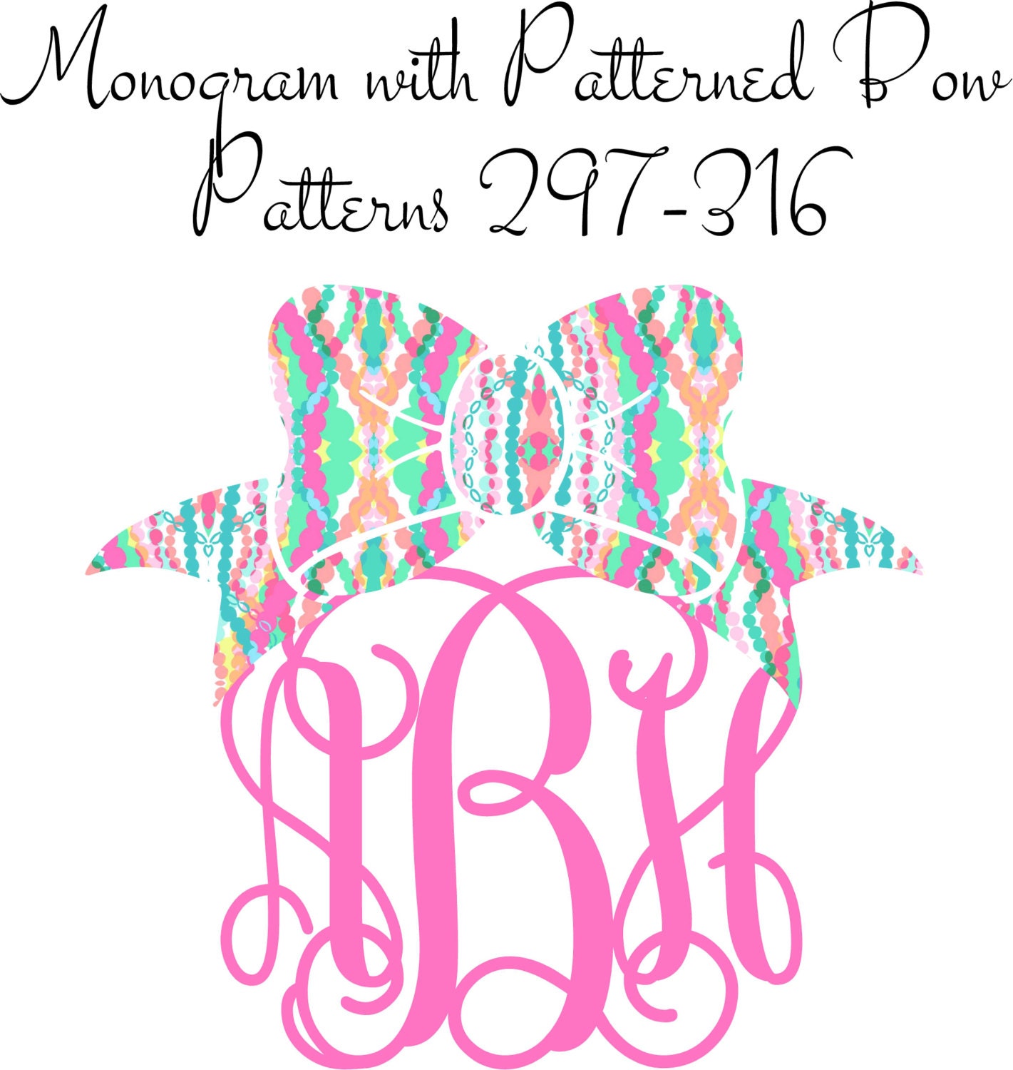 Monogram Car Decal Monogram Decal Car Decal Car Monogram - Etsy