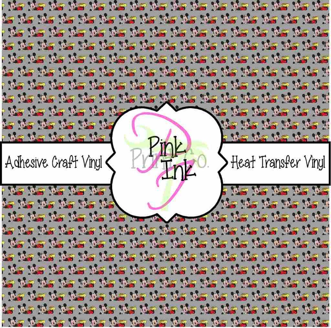 Character Printed Vinyl/printed Htv/patterned Htv/patterned - Etsy