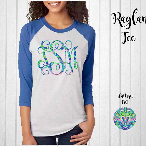 Monogram Tee - Etsy