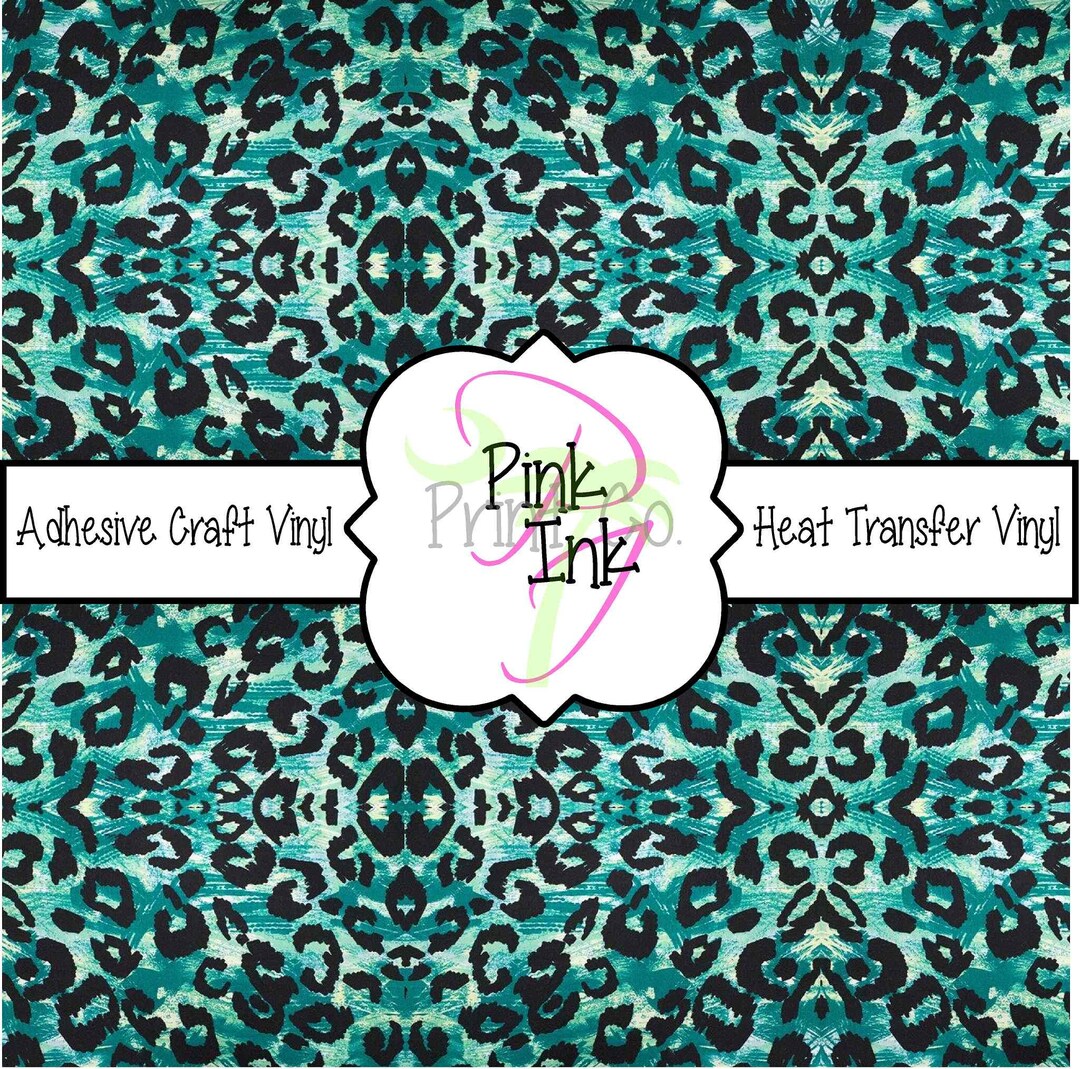Leopard Print Vinyl/printed Heat Transfer Vinyl/patterned Vinyl/printed ...