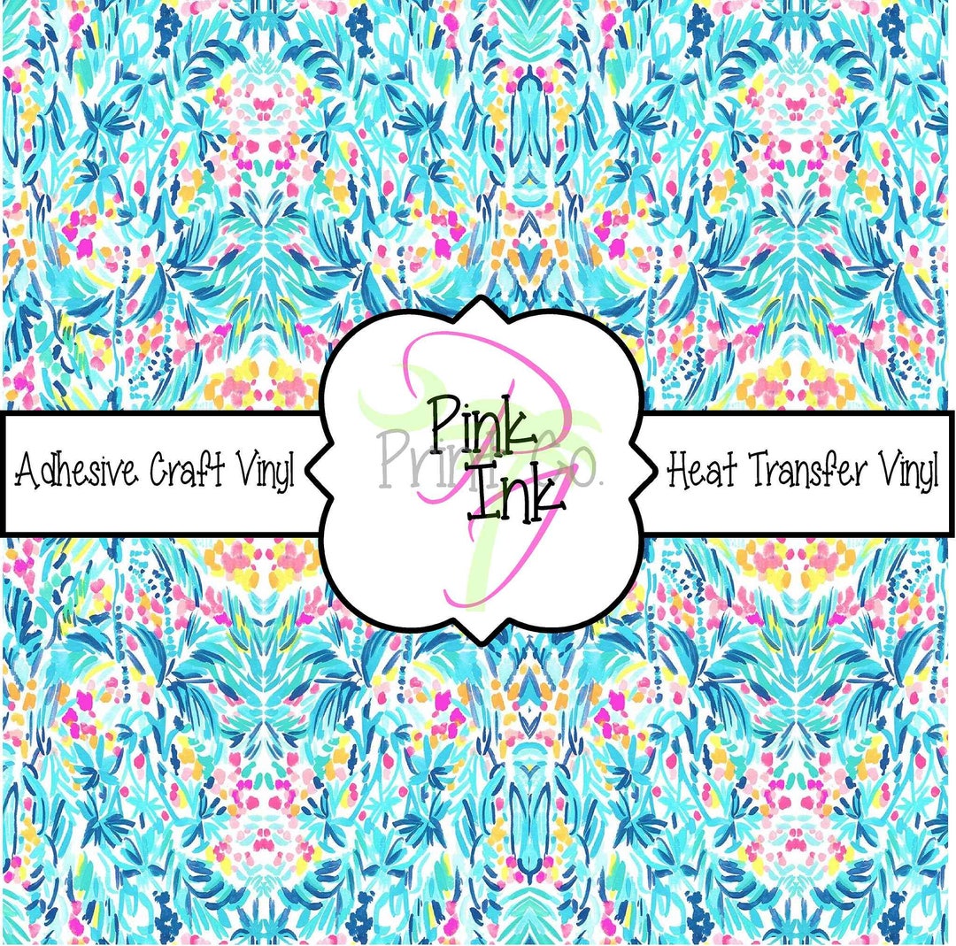 Beautiful Patterned Craft Vinyl and Heat Transfer Vinyl - Etsy