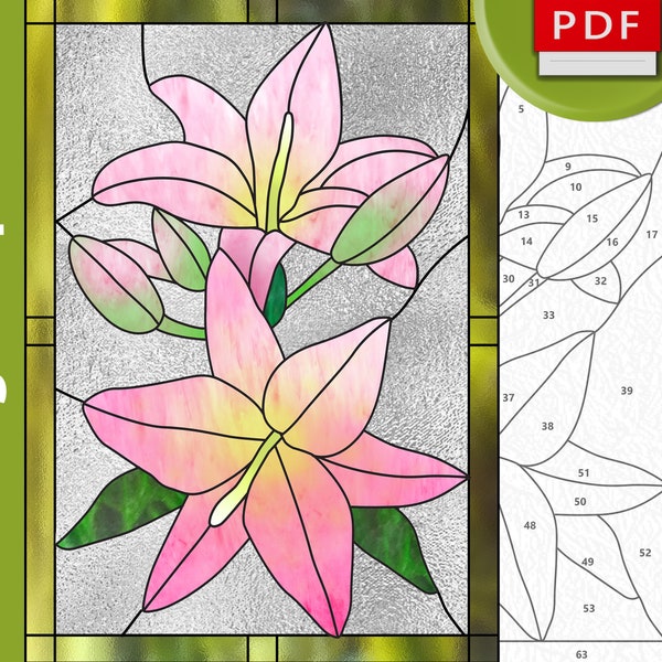 Stained Glass Panel - Etsy