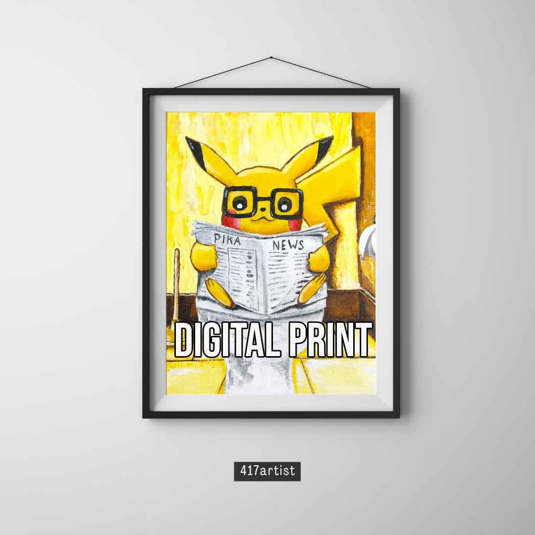 Pokemon Printable Art Pokemon Nursery Decor Pokemon Print Wall Art ...