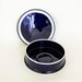 Limoges Porcelain Pot With Lid in Dark Blue and White Glaze French ...