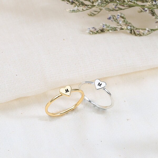 Custom Initial Ring - Make Your Own Initial Ring