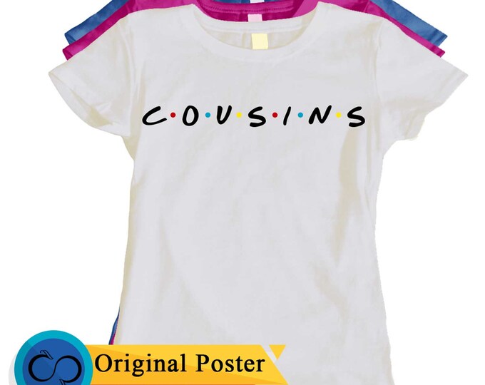 Cousins Friends Font Family Thanksgiving Svg Dxf Png Pdf Cut File for ...