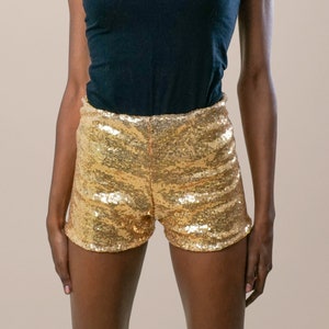 Sequin Shorts Sequin Hot Pants Concert Sparkle Shorts - Etsy
