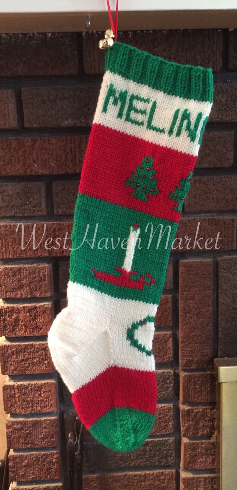 Kit for Vintage Personalized Hand Knit Christmas Tree and - Etsy