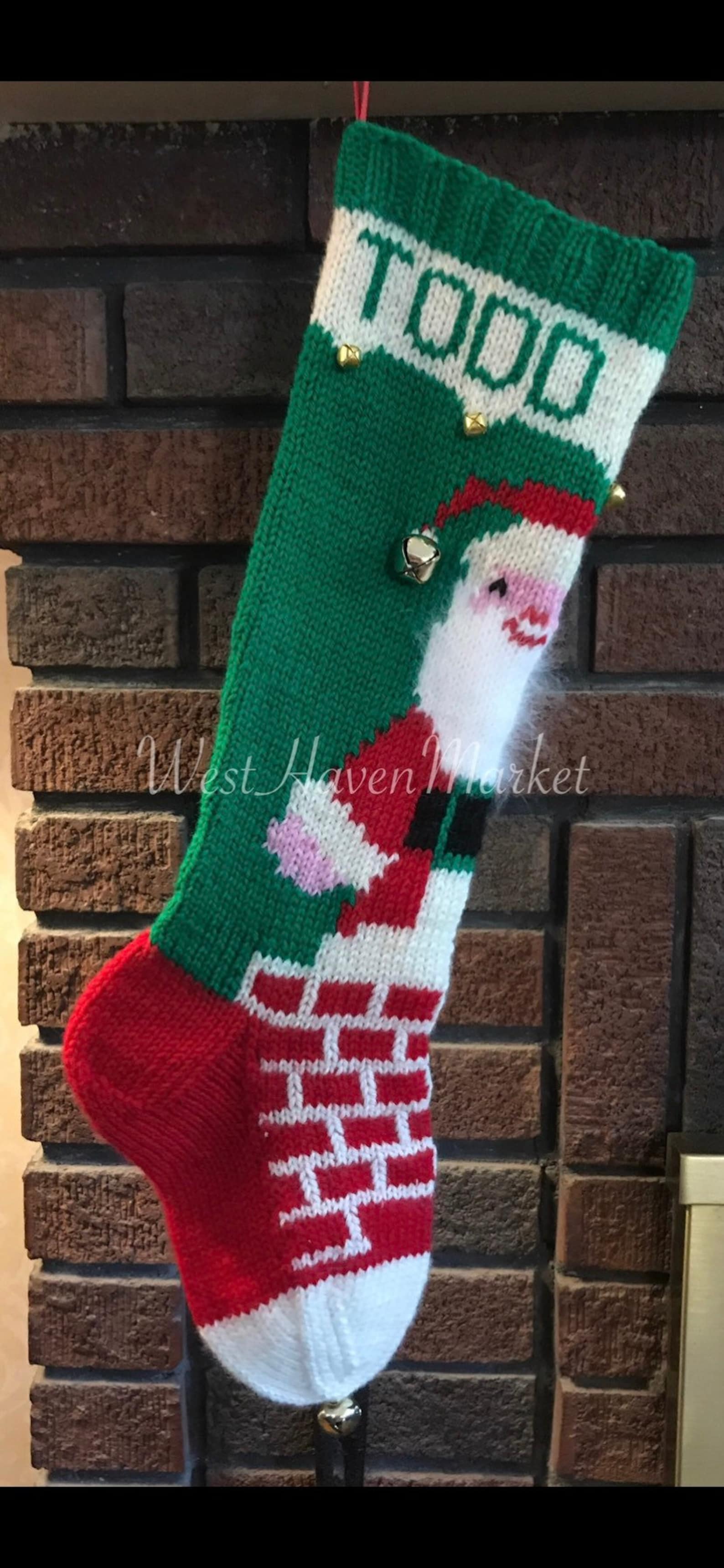 Bundle of 5 Favorite Vintage Christmas Stocking PATTERNS | Etsy