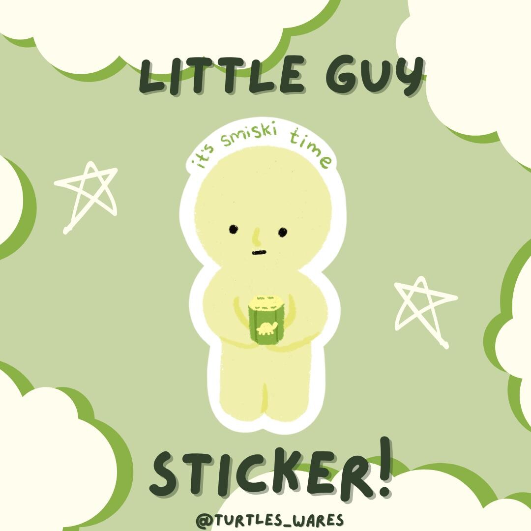 Little Guy Sticker - Etsy