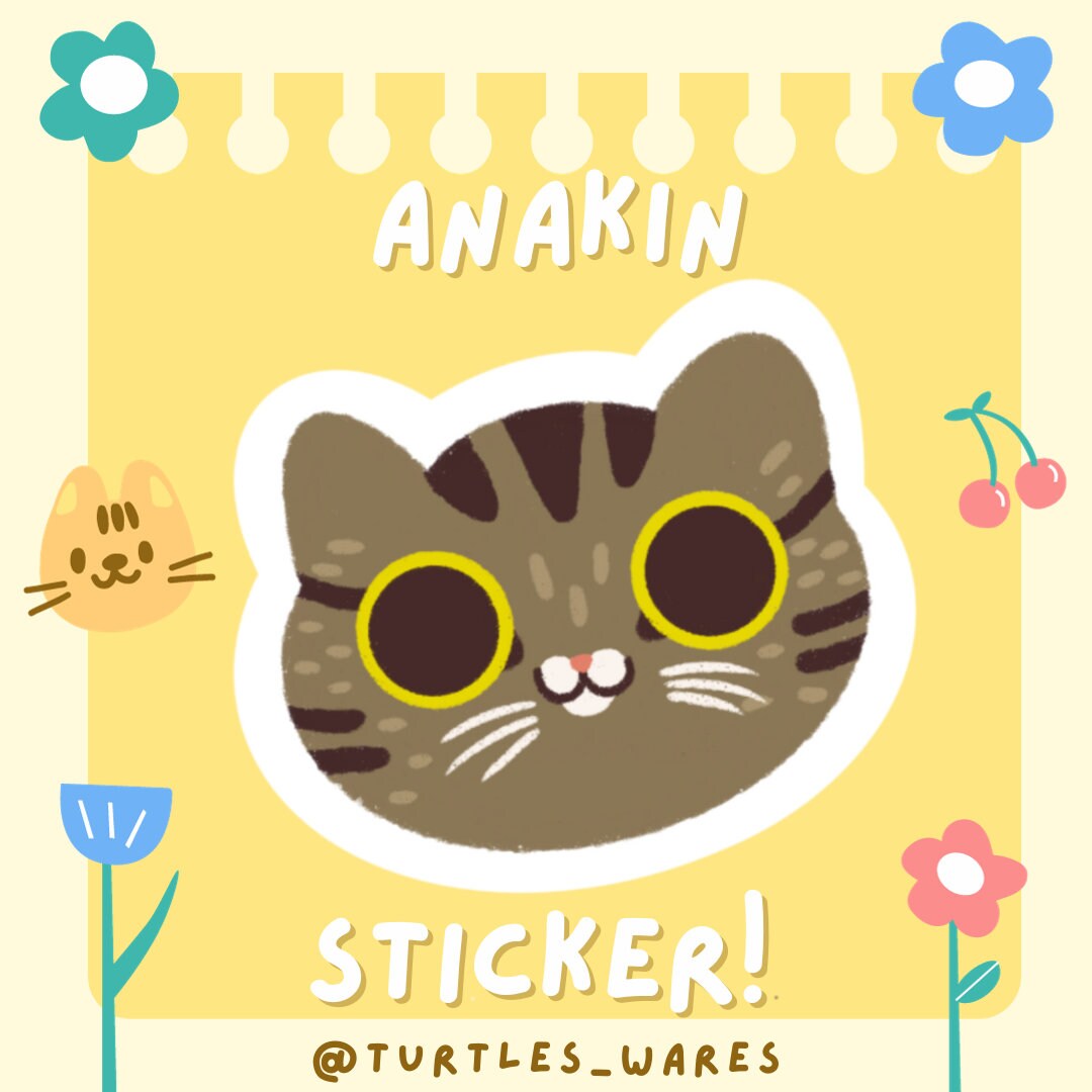 Little Anakin Sticker - Etsy