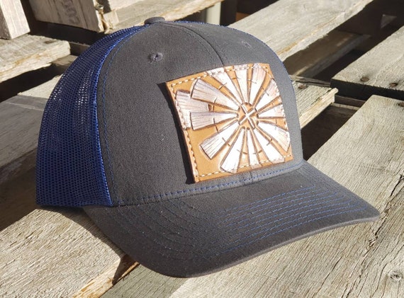 Leather Patch Ball Caps | Etsy