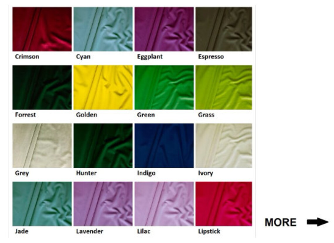 Como Velvet Fabric by the Yard 100% Polyester - Etsy