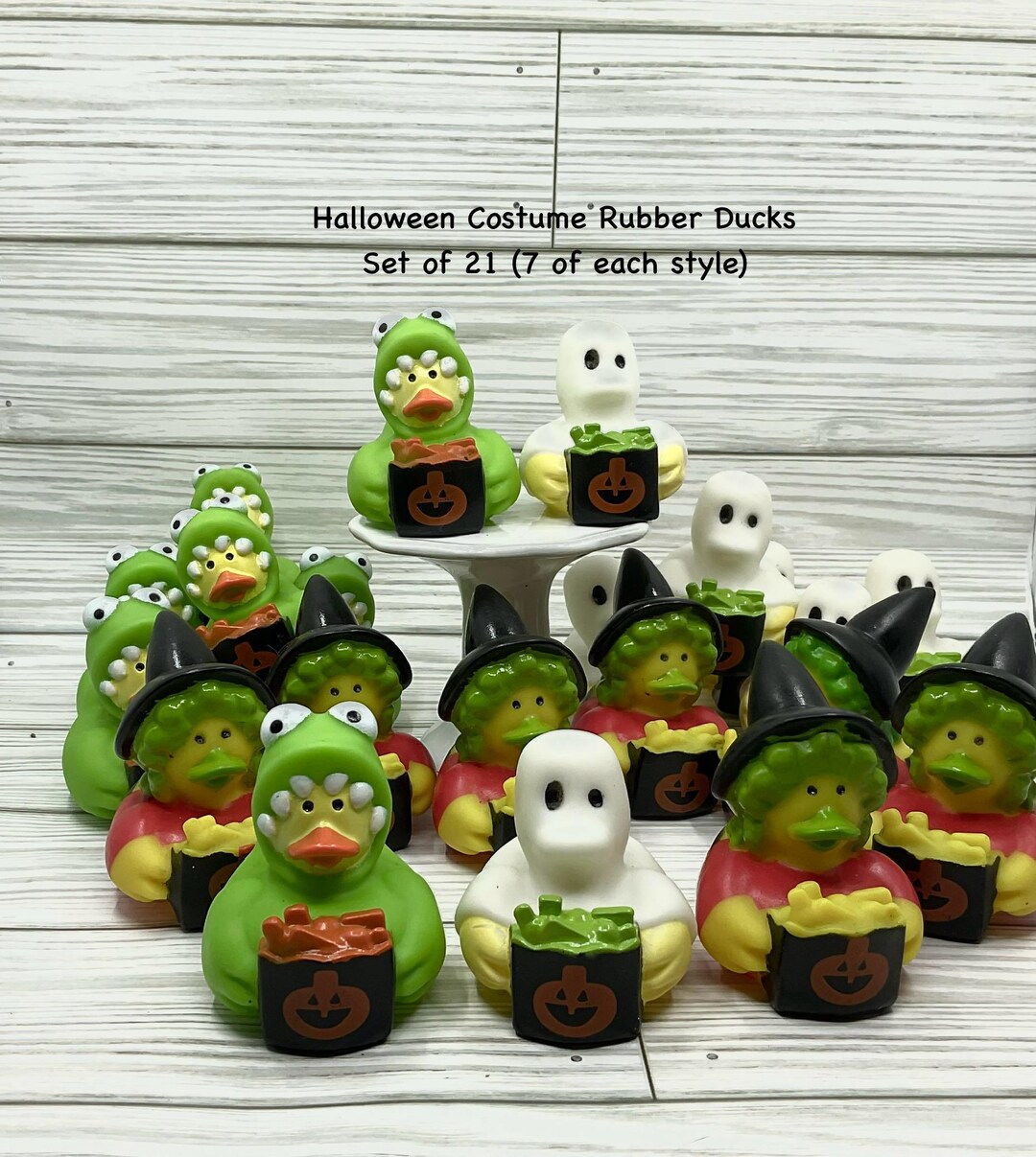 Halloween Costume Rubber Ducks - Set of 21 Assorted, Costume Party ...