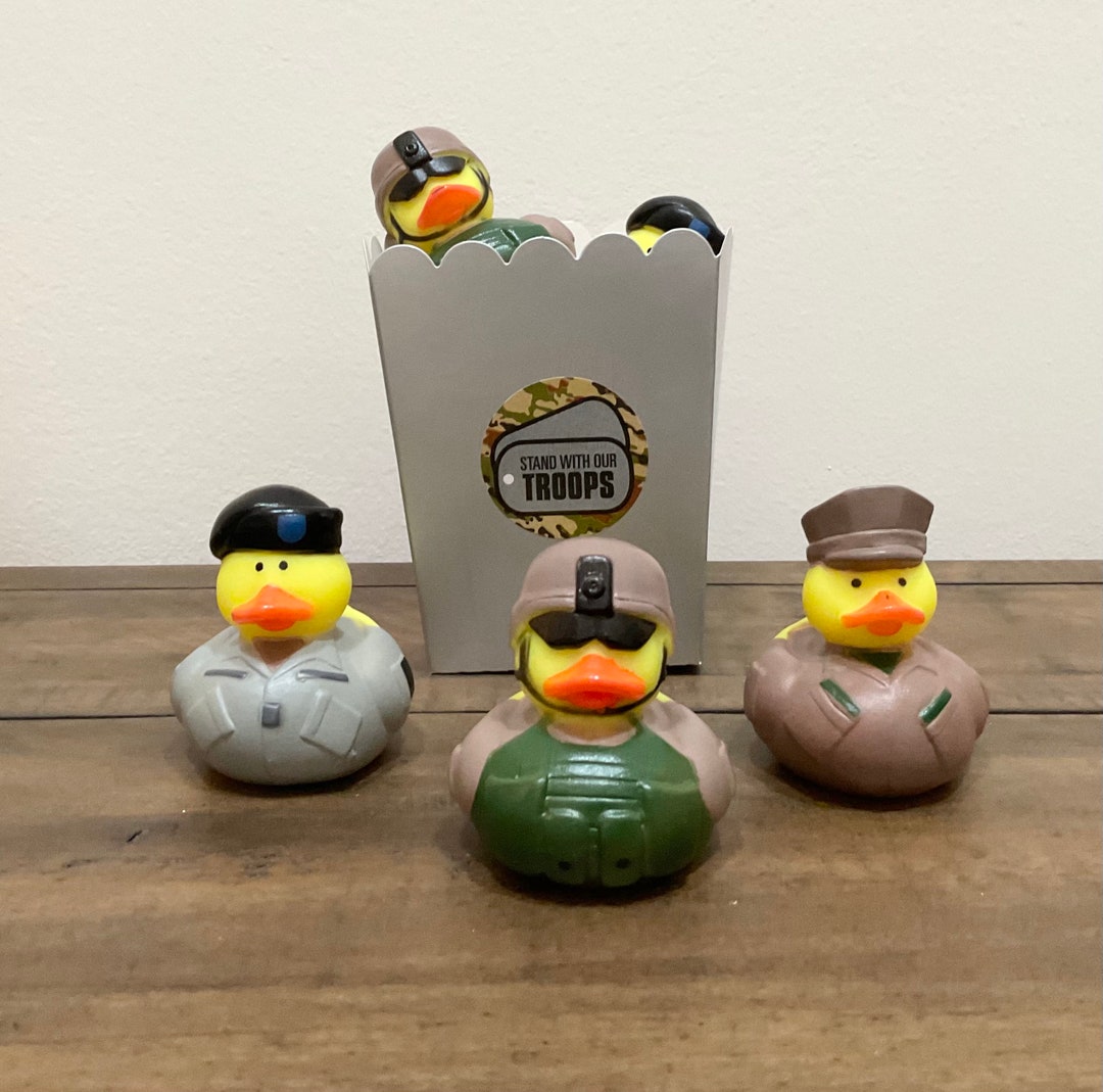 Military Rubber Ducks Set of 3 With Gift Box Rubber Ducks - Etsy