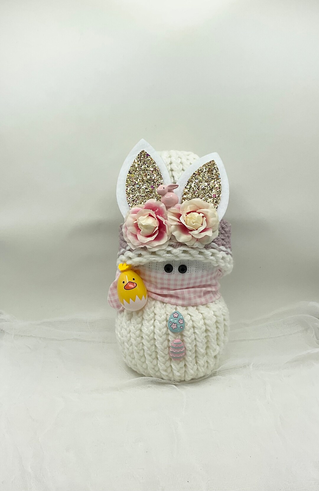 Handmade Snowman snow Friends Easter, Easter Bunny, Easter Decor ...