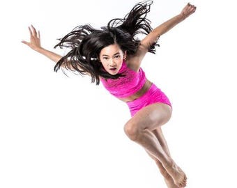 Haley Sweetheart Set Leggings and Halter Crop Top | Etsy