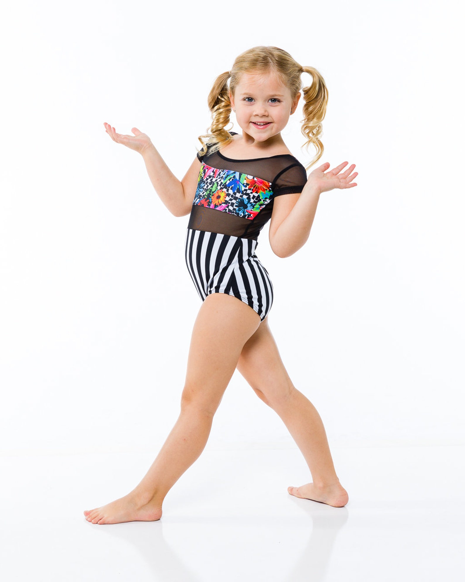 Tiny Dancer Brittany Mesh Leotard | Etsy