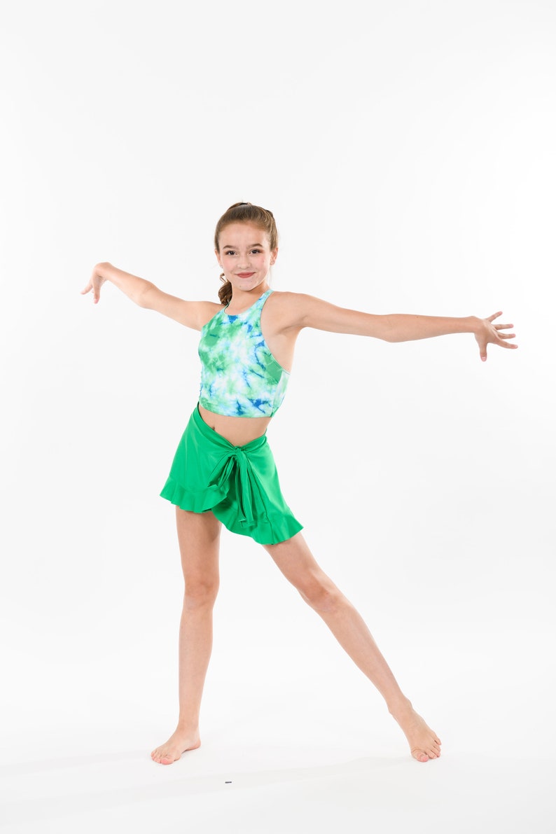Rachel Set Ruffle Skort & Athletic Crop Dance Top | Etsy Rachel Set Ruffle Skort & Athletic Crop Dance Top | Etsy